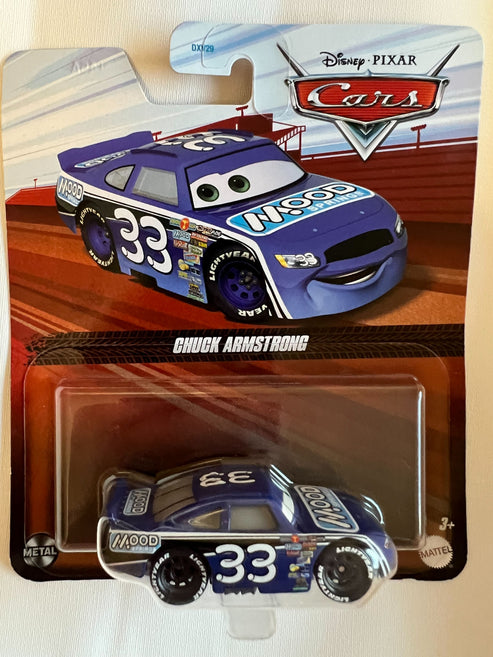 Chuck Armstrong Disney Pixar Cars Character Diecast 1:55 Official ...