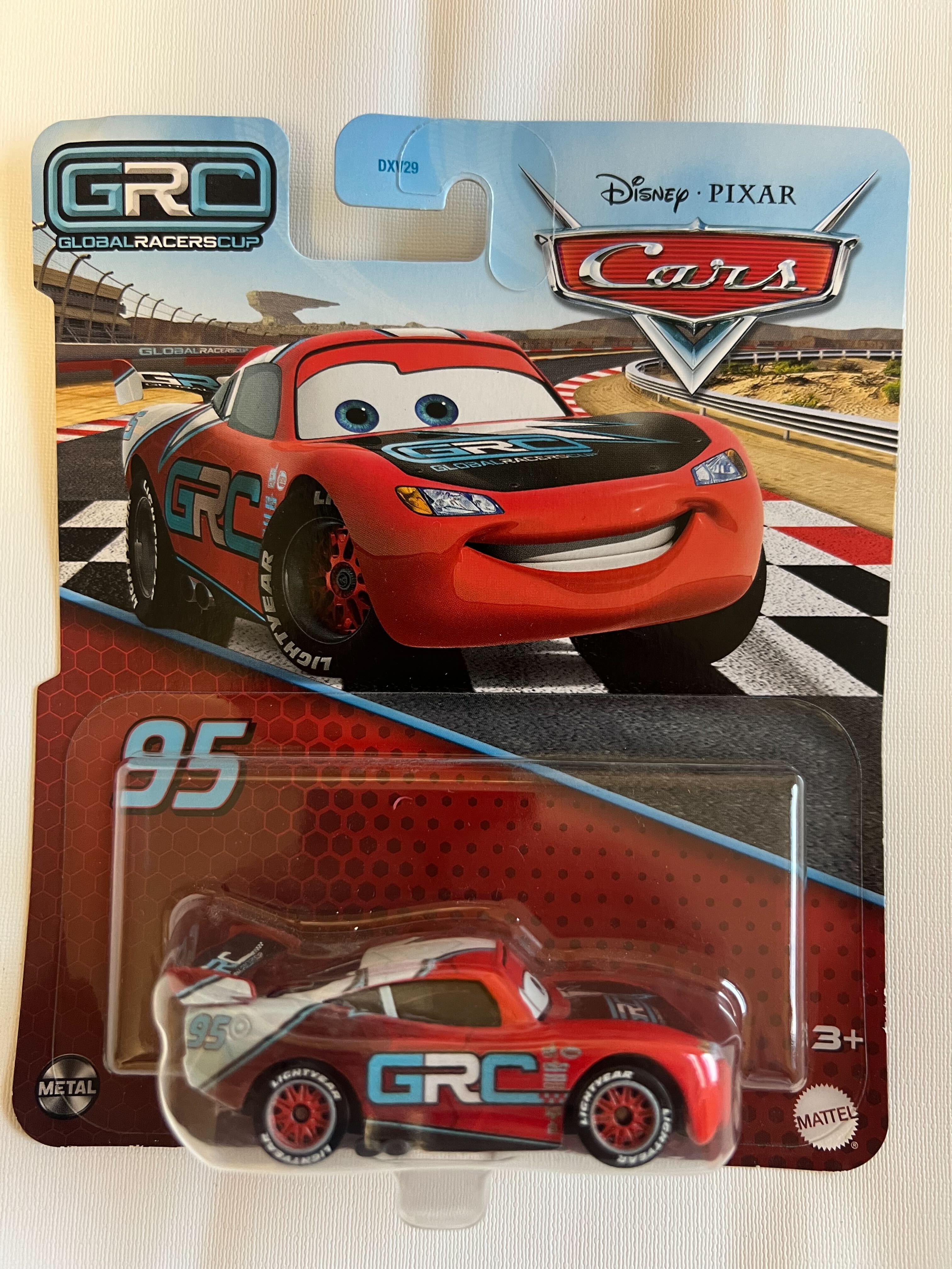 GRC Lightning McQueen Disney Pixar Cars Character Diecast 1:55 Official ...
