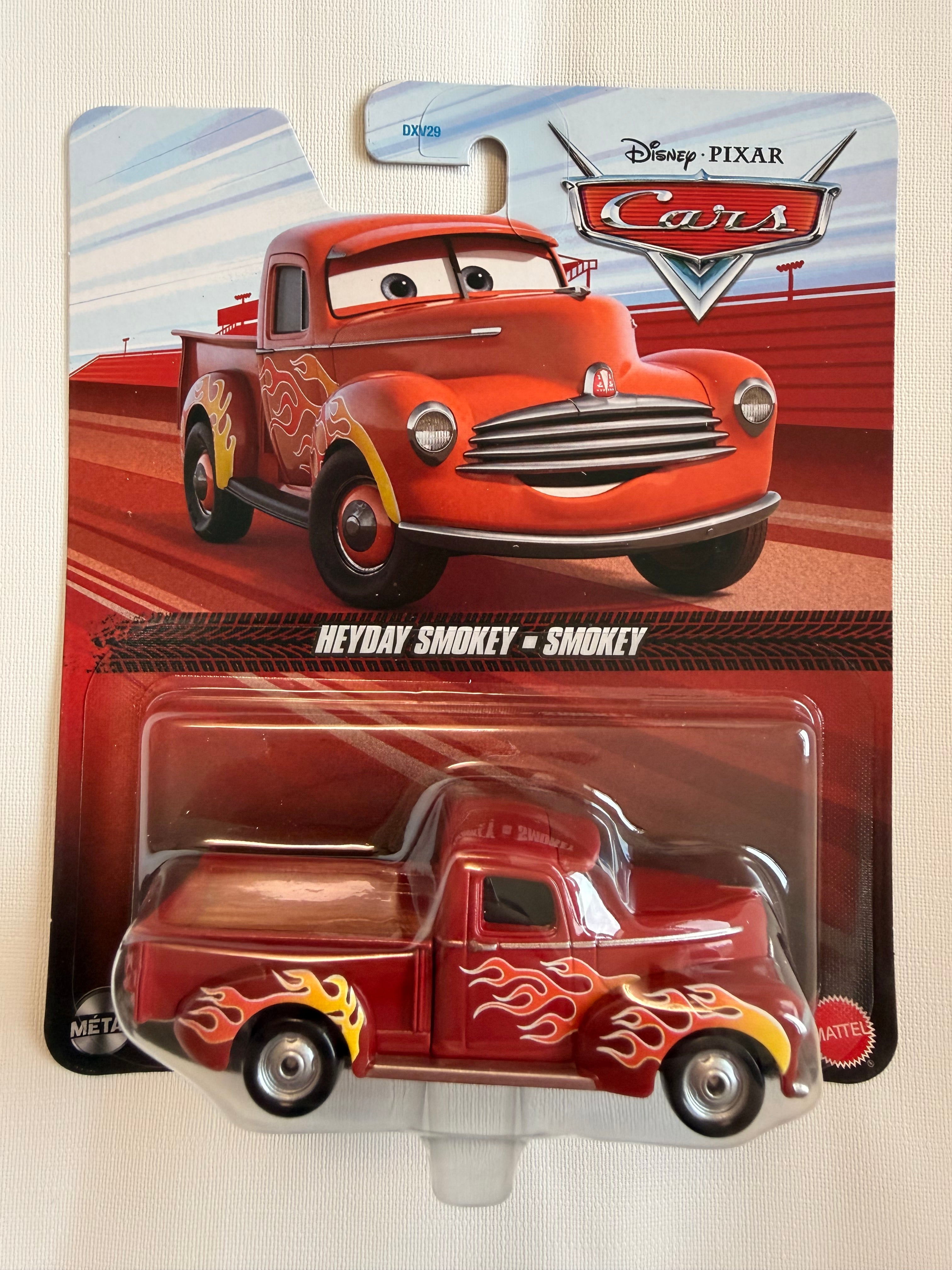 Heyday Smokey Disney Pixar Cars Character Diecast 1:55 Official Mattel ...