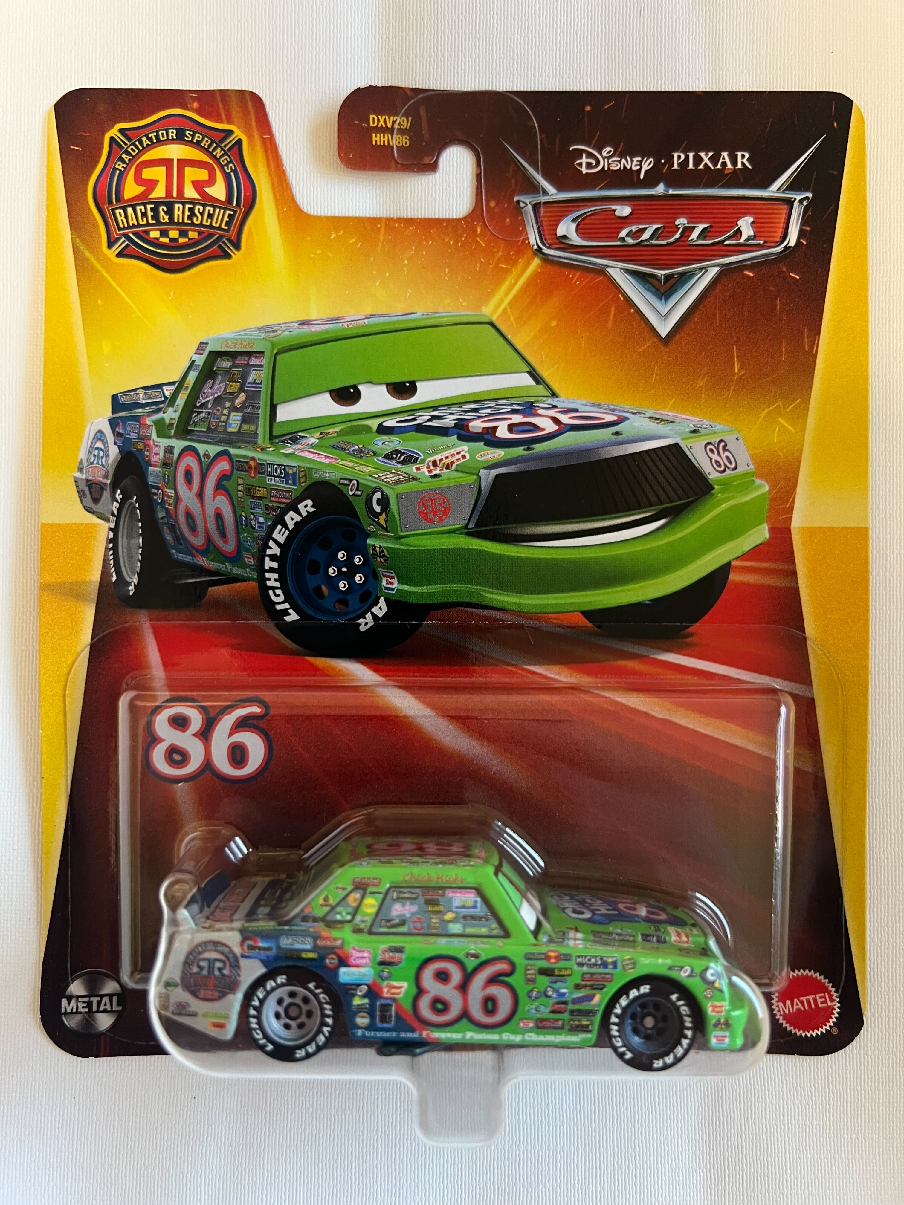 Race & Rescue Chick Hicks Disney Pixar Cars Character Diecast 1:55 ...