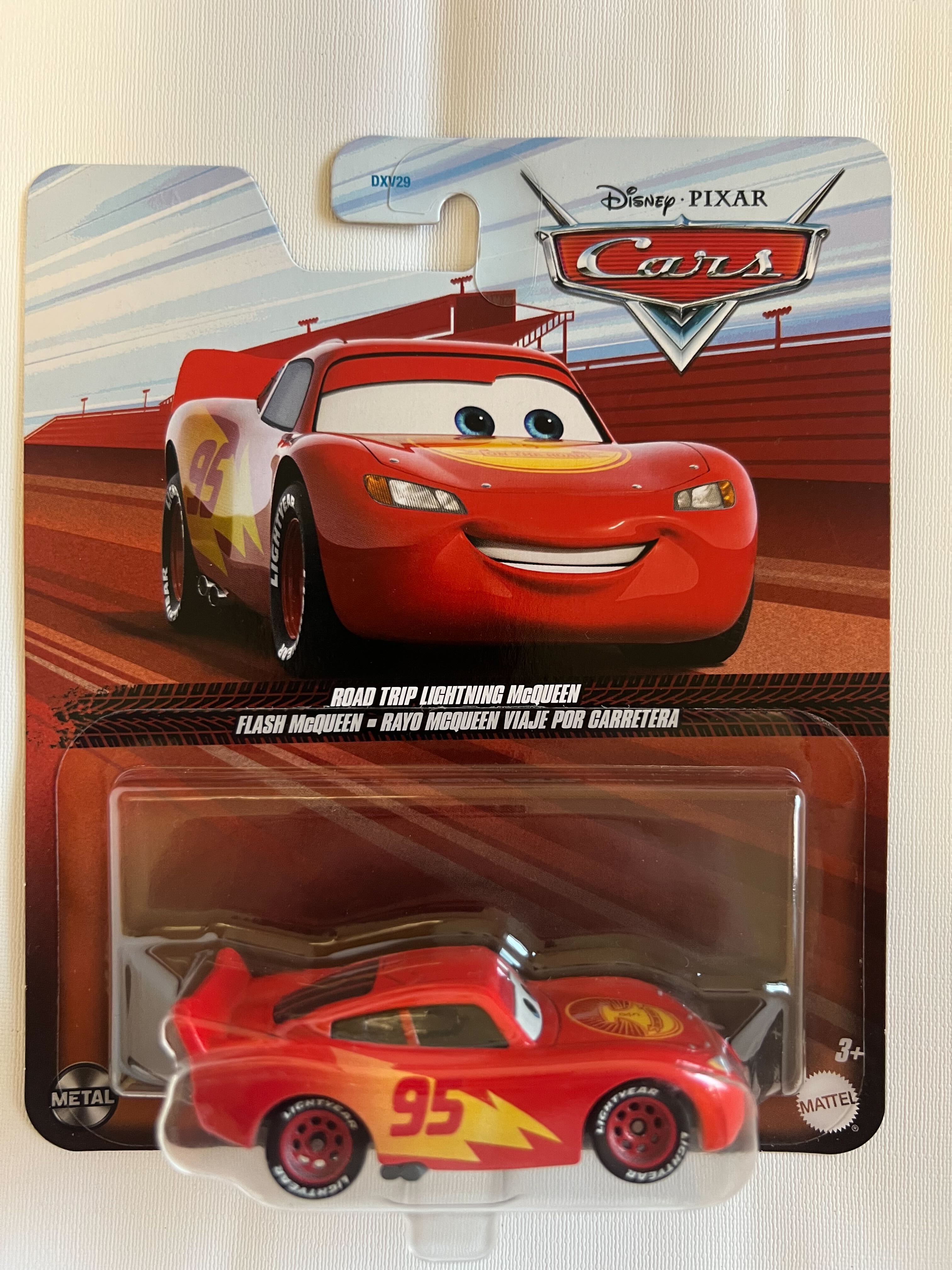 Road Trip Lightning McQueen Disney Pixar Cars Character Diecast 1:55 ...